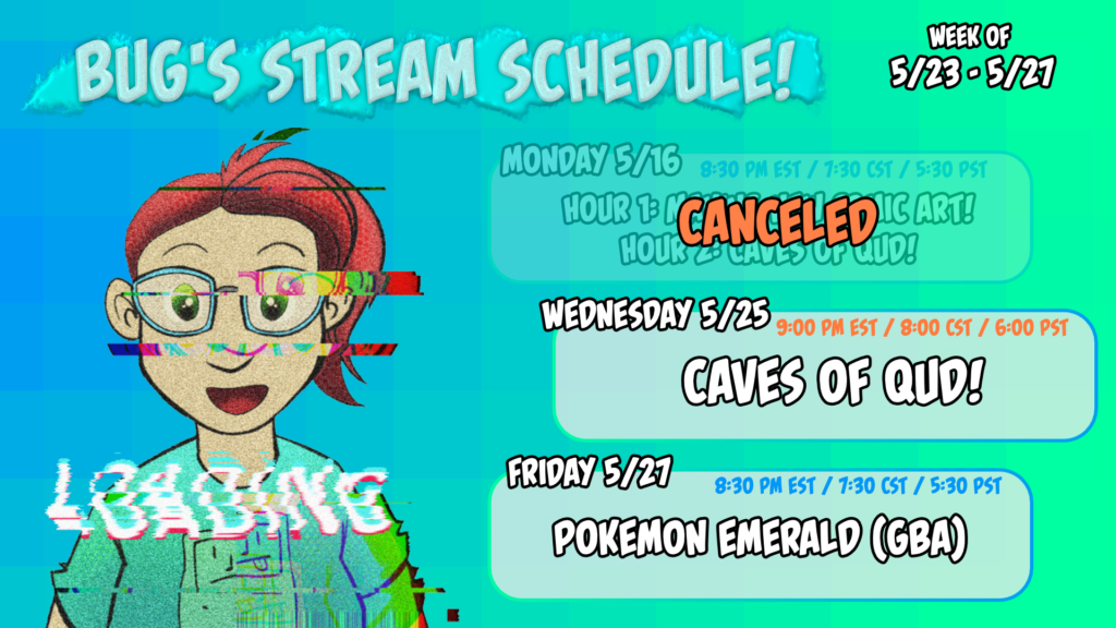 Streaming Schedule and Discord Events!