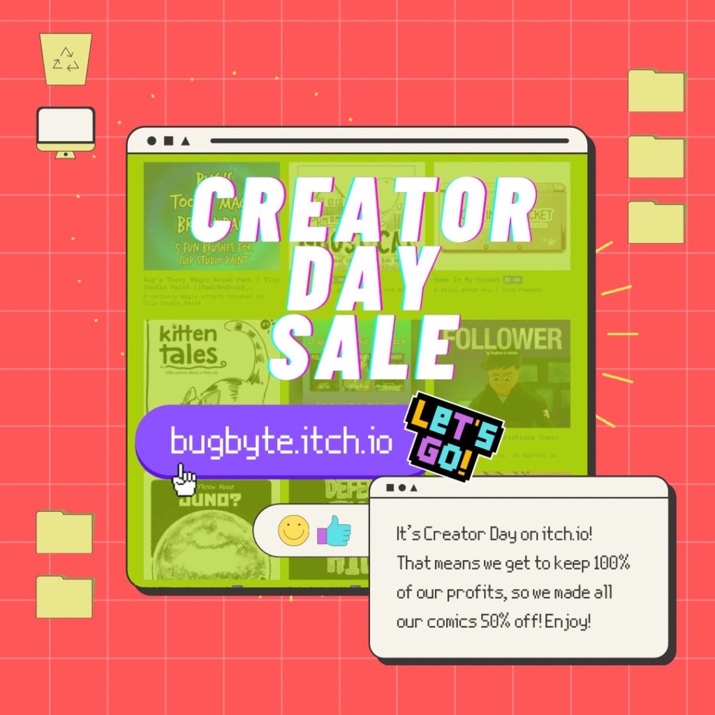 Itch.io Creator Day Sale!